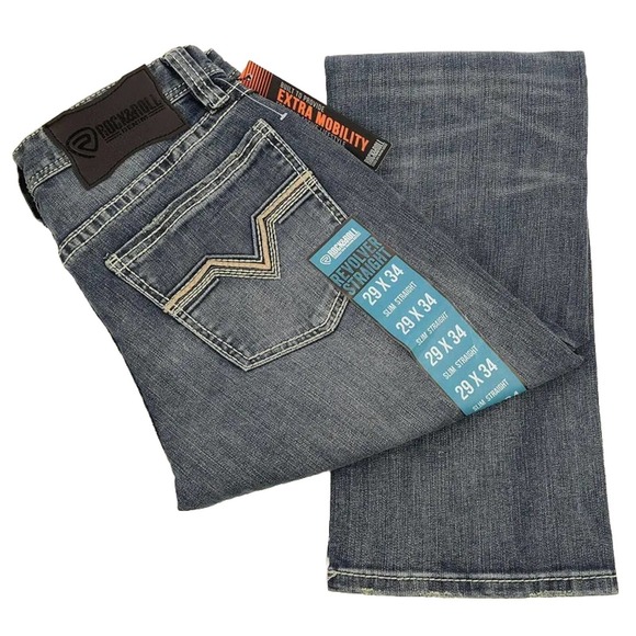 Rock & Roll Denim | Jeans | Rock Roll Denim Blue Revolver Slim Fit ...